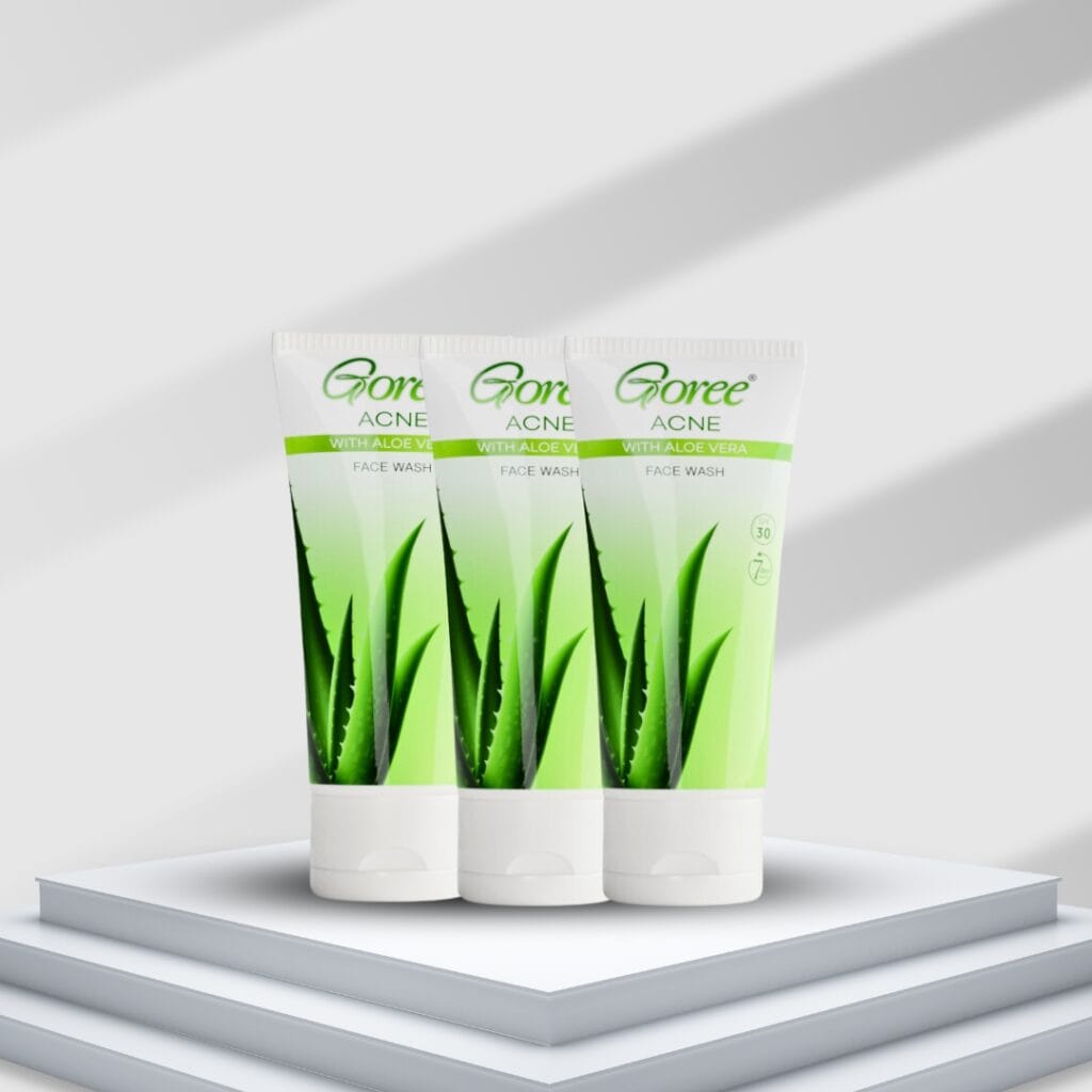 Goree Whitening Acne Facewash With Alovera
