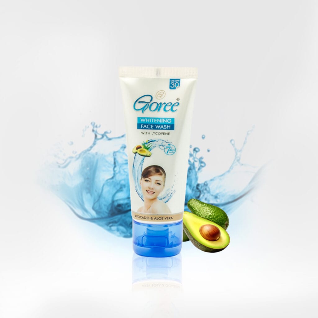 Goree Whitening Face Wash with LYCOPENE (Blue)