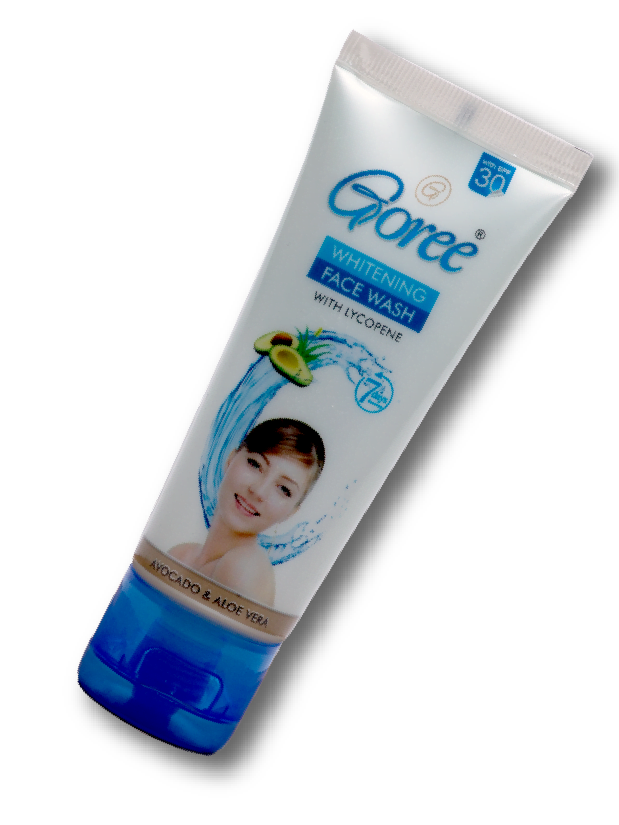 Goree Whitening Face Wash with LYCOPENE (Blue)